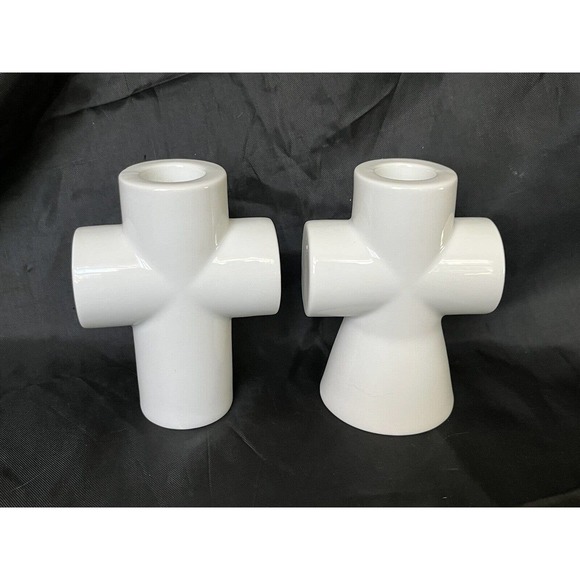 Gideon Dagan Designs | Accents | Minimalist Adam Eve White Porcelain ...